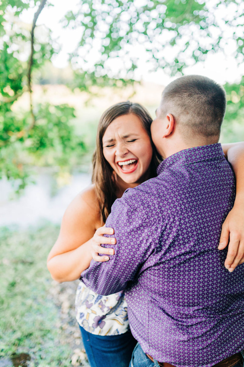 Zack & Kiersten's Prophetstown Wildflower Engagement Session | Victoria ...
